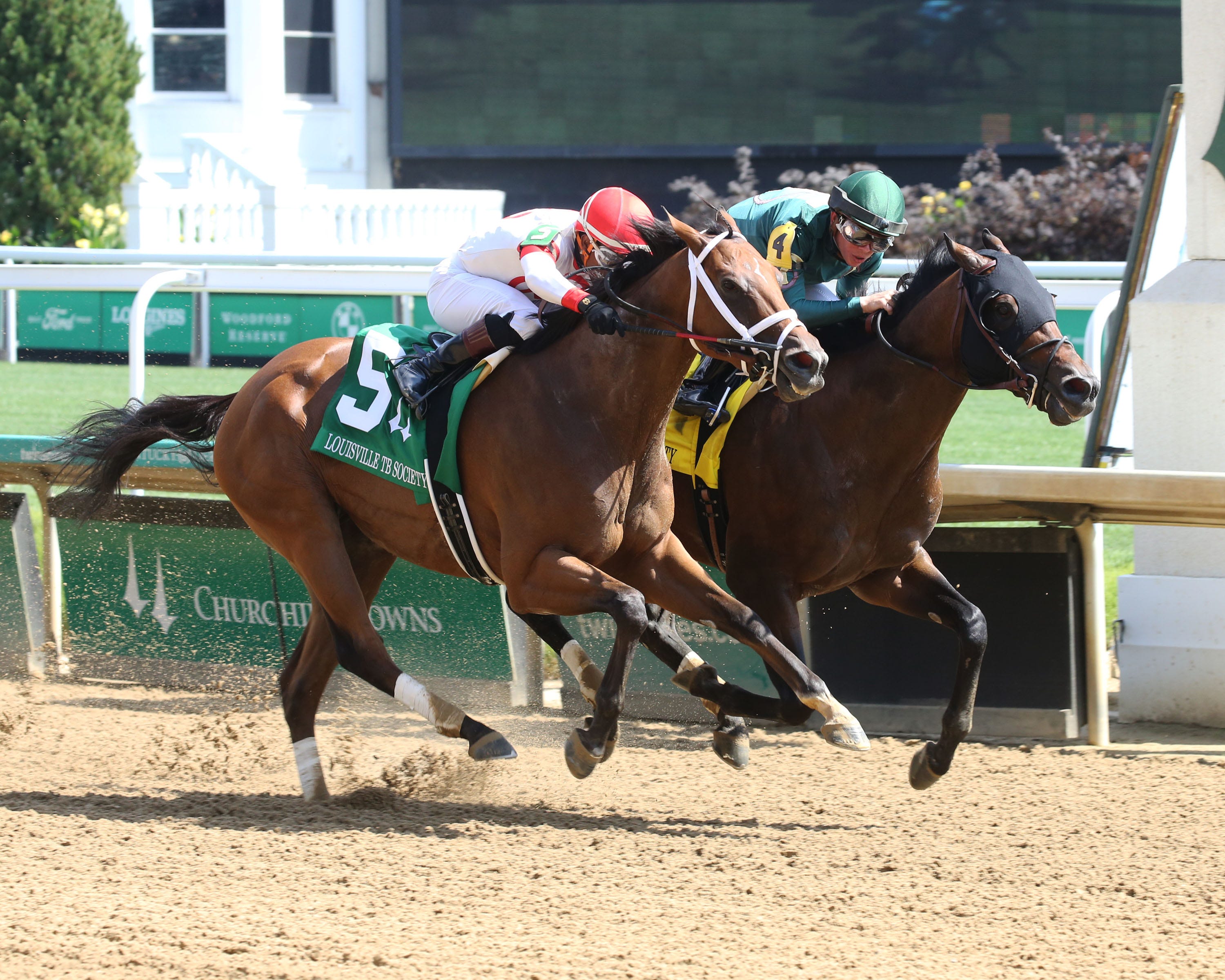 Bango ties Churchill career-win record with Thoroughbred Society Stakes victory